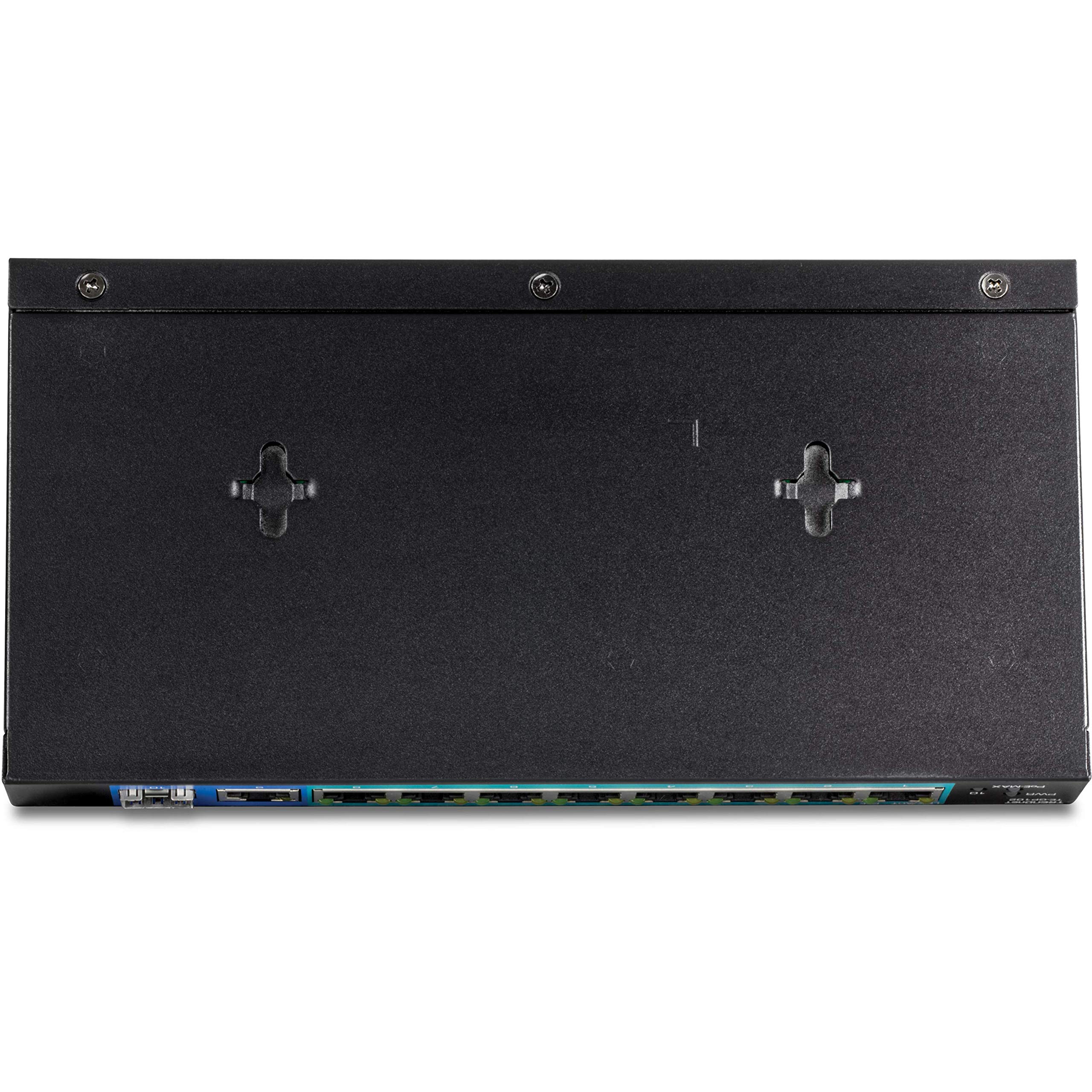 TRENDnet 10-Port Unmanaged Gigabit PoE+ Switch, Black, TE-GP102 (Renewed)