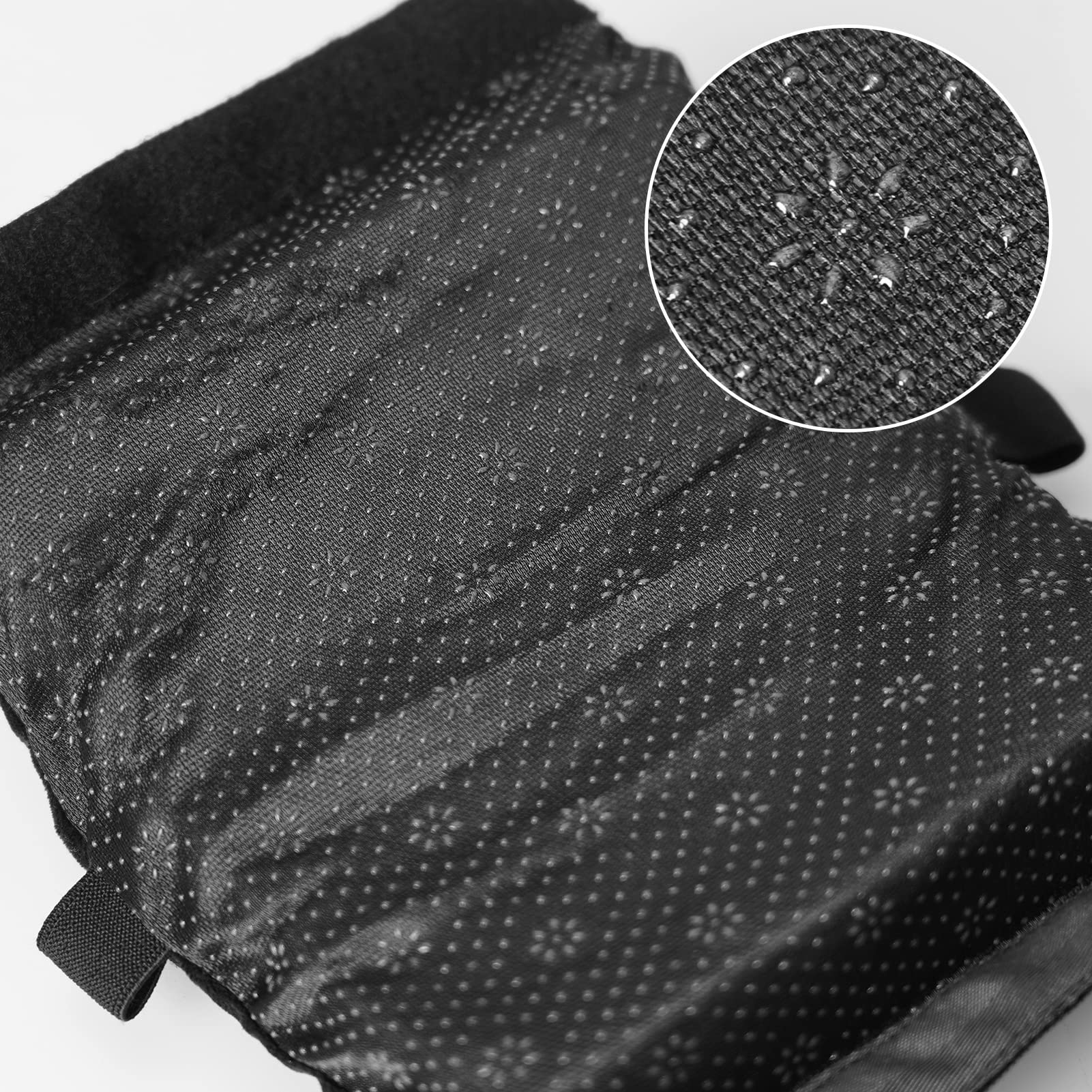 Rezlli Handle Cushion Compatible with Baby Car Seat; Arm Cushion for Infant Carrier; Universal Large Size Fits All Infant Car Seats (8 * 11β) (Grey)