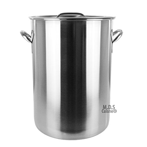 Pot Strainer Basket 36QT Heavy Commercial Stainless Steel Duty Outdoor Stockpot
