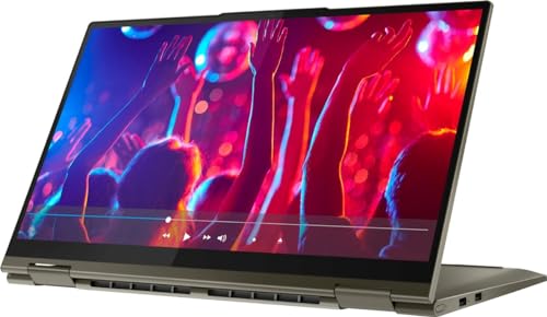 Lenovo Yoga 7 2-in-1 Laptop, Intel 4-Core i7-1165G7, 15.6" FHD IPS Touchscreen, Intel Iris Xe Graphics, 12GB DDR4 2TB SSD, Backlit Keyboard, Fingerprint, Thunderbolt 4, Wi-Fi 6, Win11 Pro