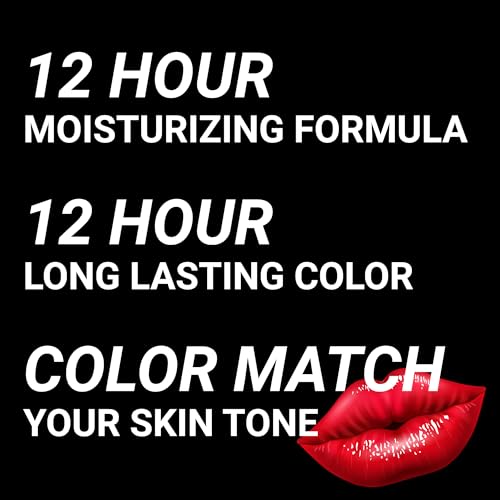 MOODmatcher original Color Changing Lipstick β 12 Hours Long-Lasting, Moisturizing, Smudge-Proof, Easy to Apply Creamy Lipstick, Glamorous Personalized Color, Premium Quality β Made in USA