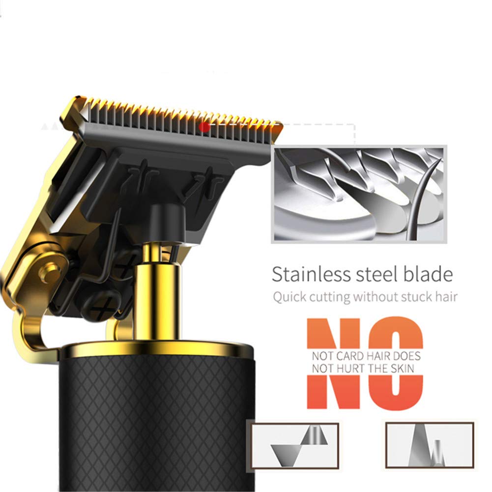 KEMEI Cordless Pro Skeleton Cordless Trimmer Hair Clipper Hair Cutting Machine