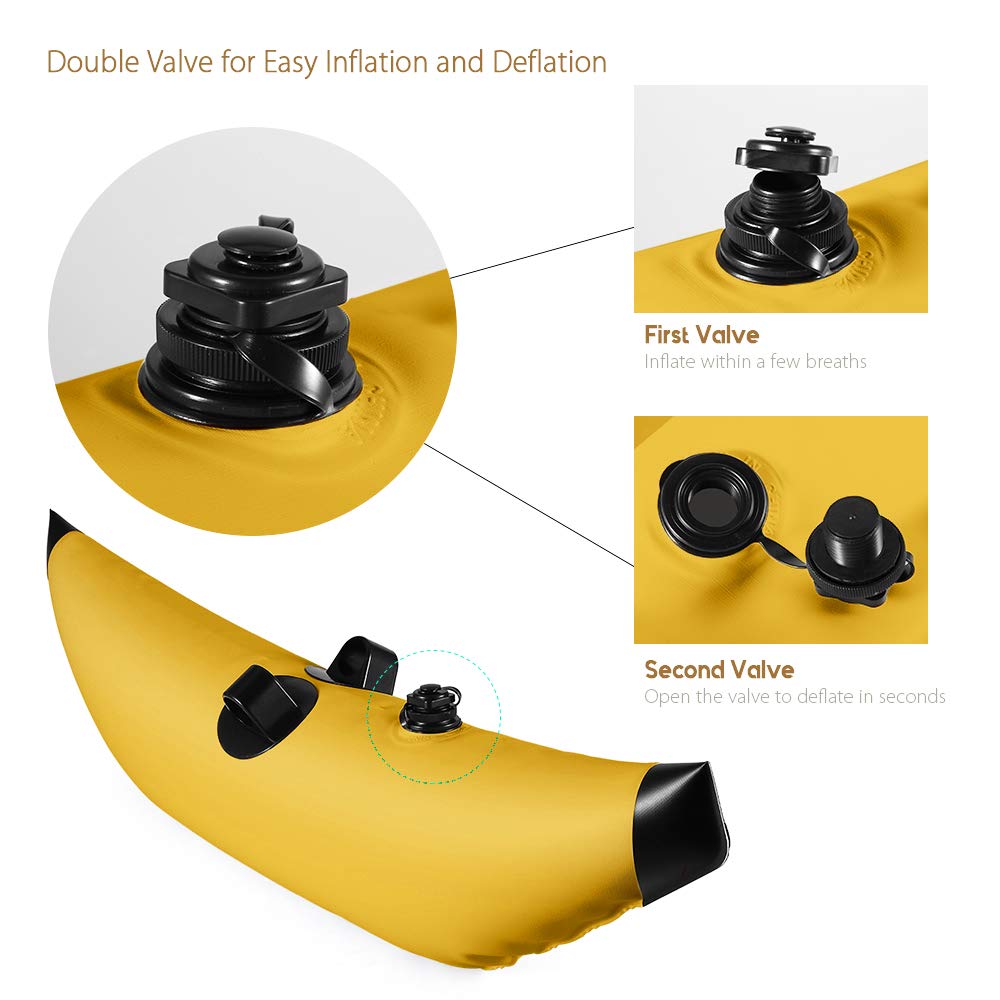 LIXADA Kayak PVC Inflatable Outrigger Kayak Canoe Fishing Boat Standing Float Stabilizer System