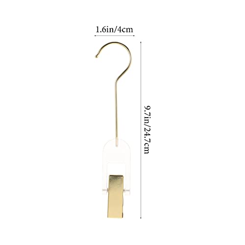 Zerodeko Hat Hanger 2Pcs Boot Hangers Clips Laundry Hooks Hanging Clips Clothes Closet Hanger Organizer Clamps Socks Towel Clips for Closet Travel Pants Socks Handbags Skirt Hangers