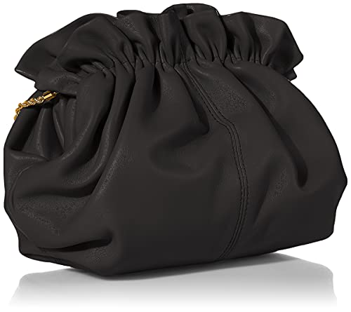 Loeffler Randall womens Mini Cinch Clutch, Black, Small US