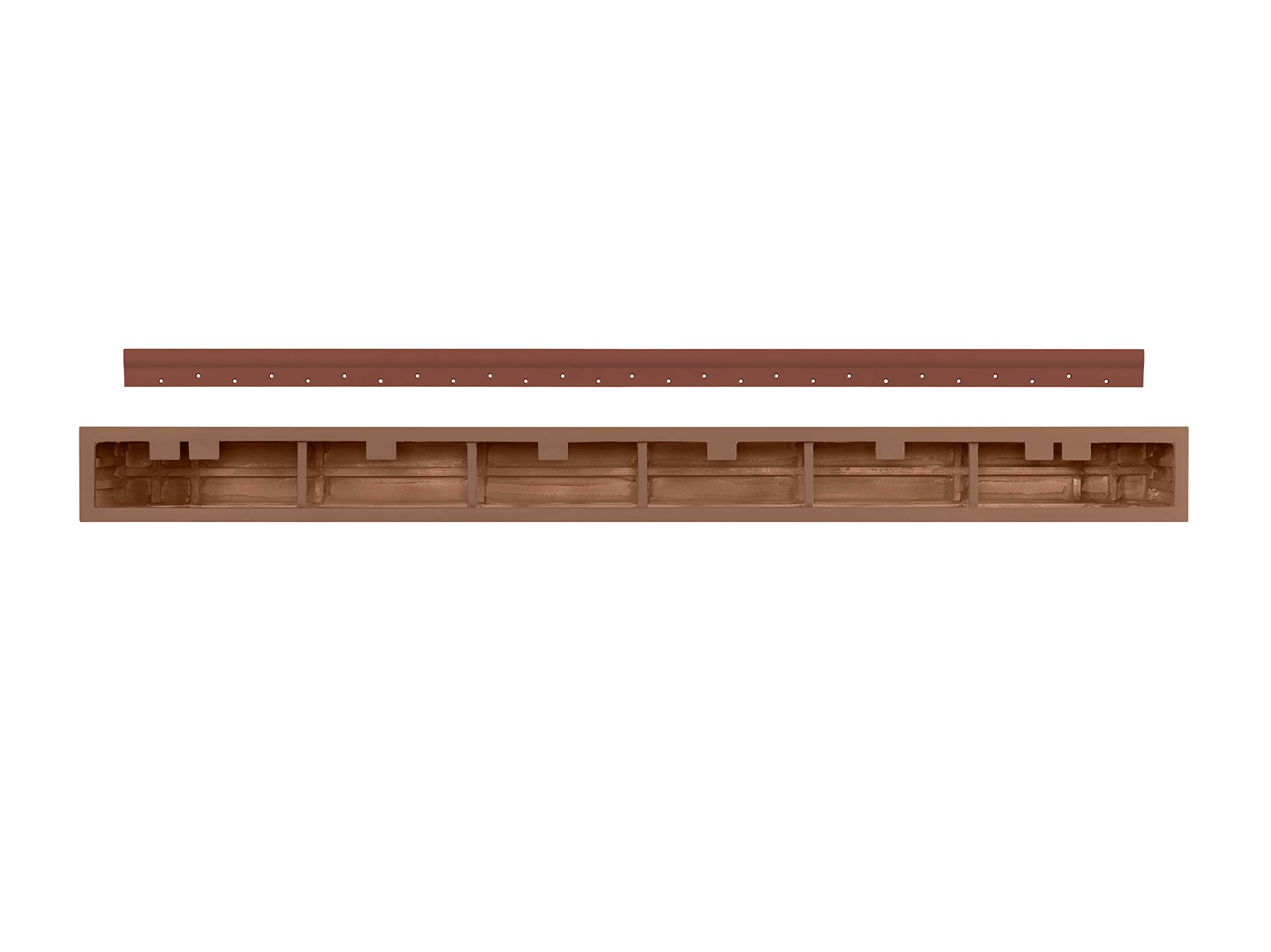 Pearl Mantels ARYB72NCL Non-Combustible Mantel Shelf, Little River, 72" L x 9" D x 5" H, for use Indoors and Out, This Mantel can take The Heat