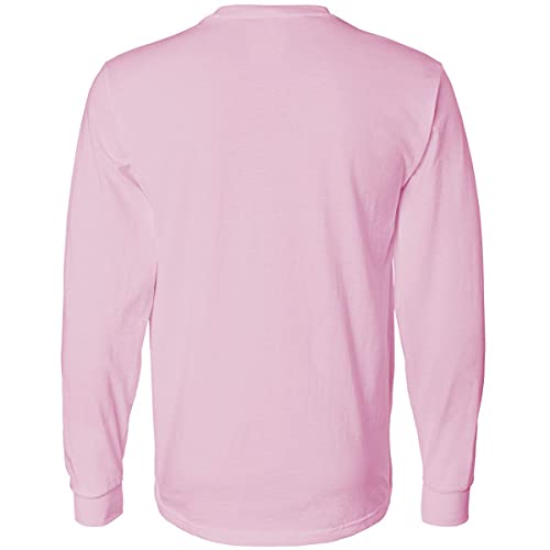 inktastic Smiling Sugar Skull for Day of The Dead Long Sleeve T-Shirt Small Pink 2cfea
