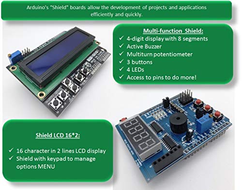 JDH Labs Tech Open Source Shields Super kit for UNO, MEGA