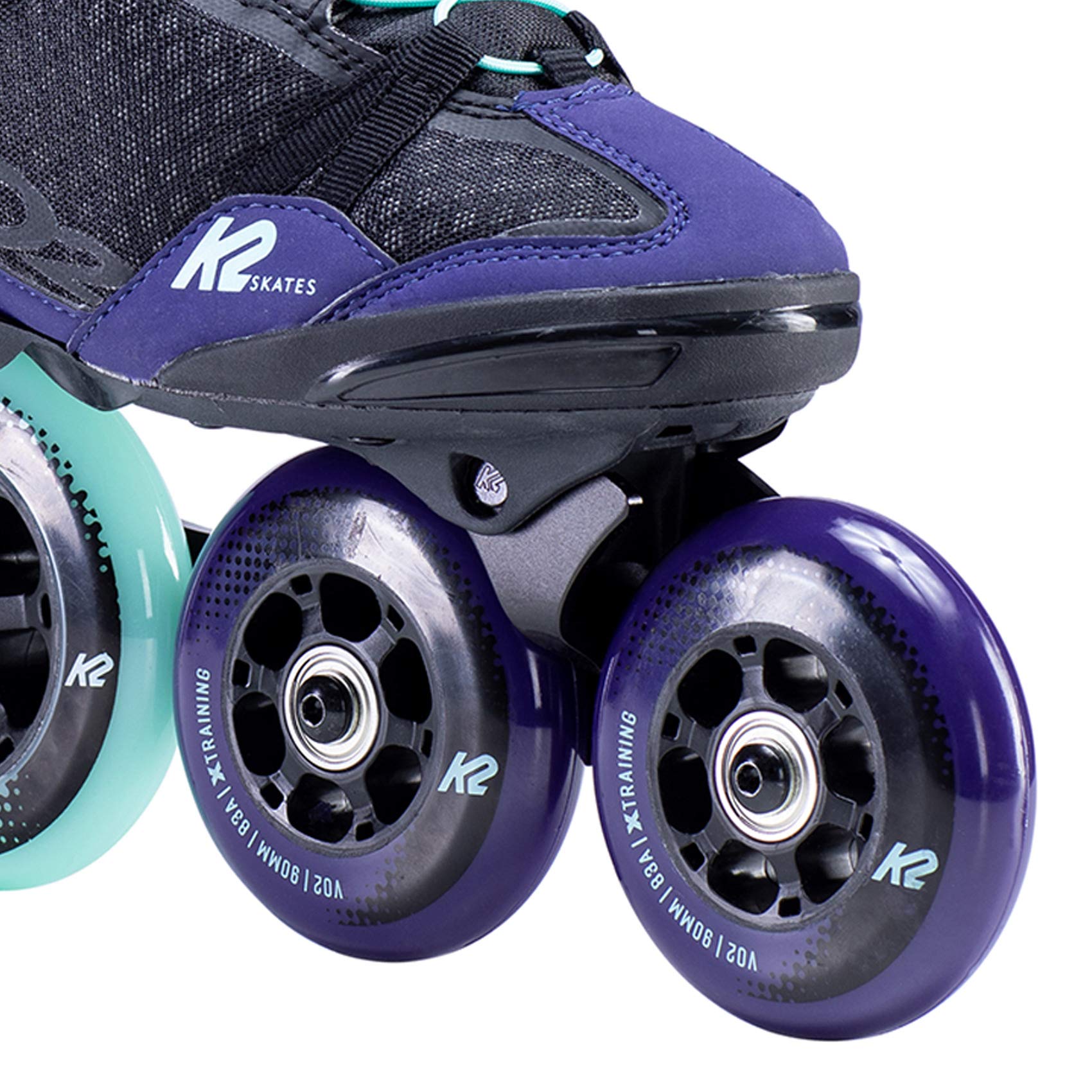K2 Skate VO2 S 100, Purple_Teal, 10 (I210201601)