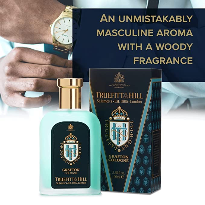 Truefitt & Hill Cologne Sample Pack | 9 fragrances: 1805, Apsley, Sandalwood, Trafalgar, Grafton, Freshman, Clubman, West Indian Limes, Spanish Leather | 1.5ml Travel Size Vials