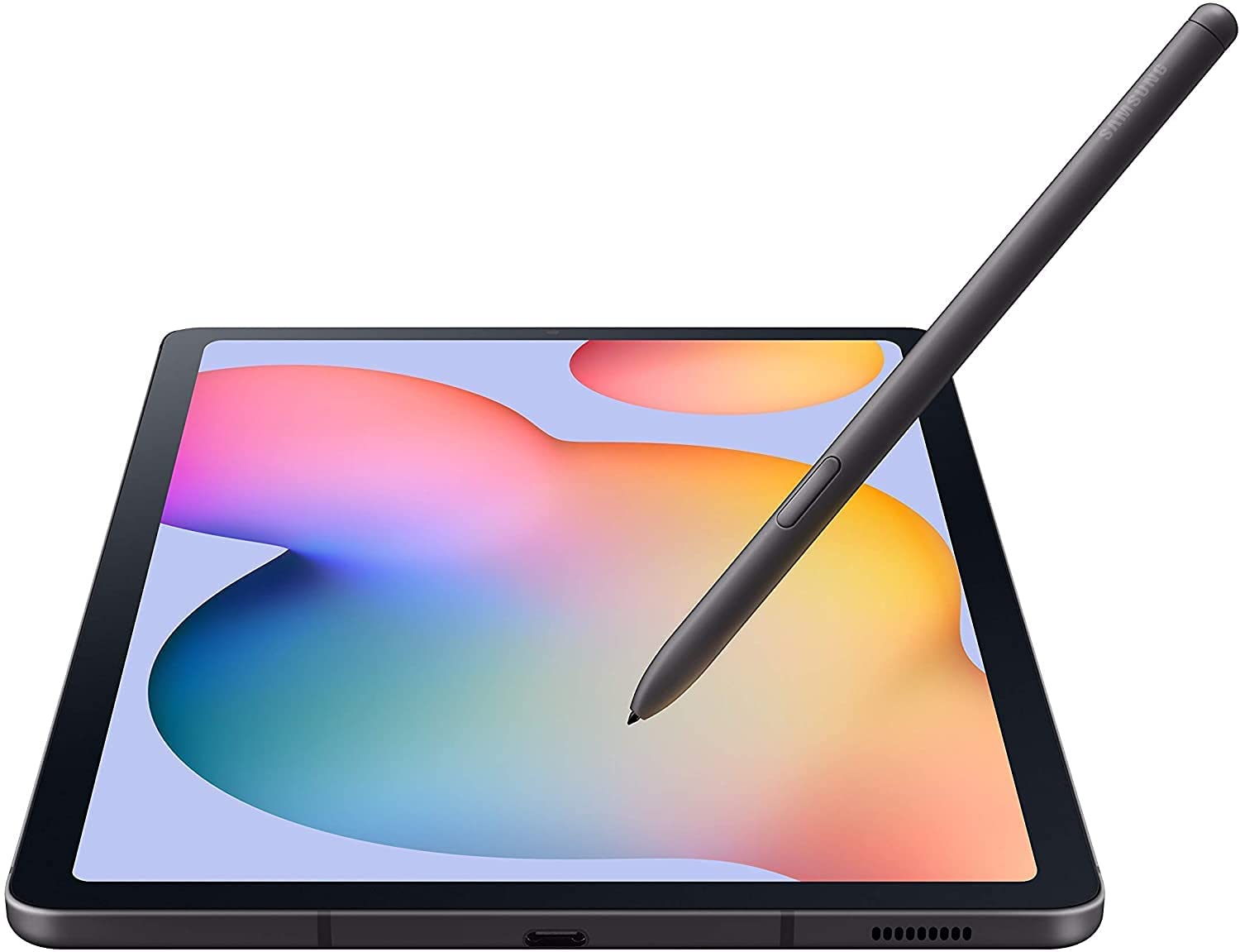 Samsung 10.4-Inch Galaxy Tab S6 Lite (Oxford Gray) with Cover and S-Pen (Renewed)