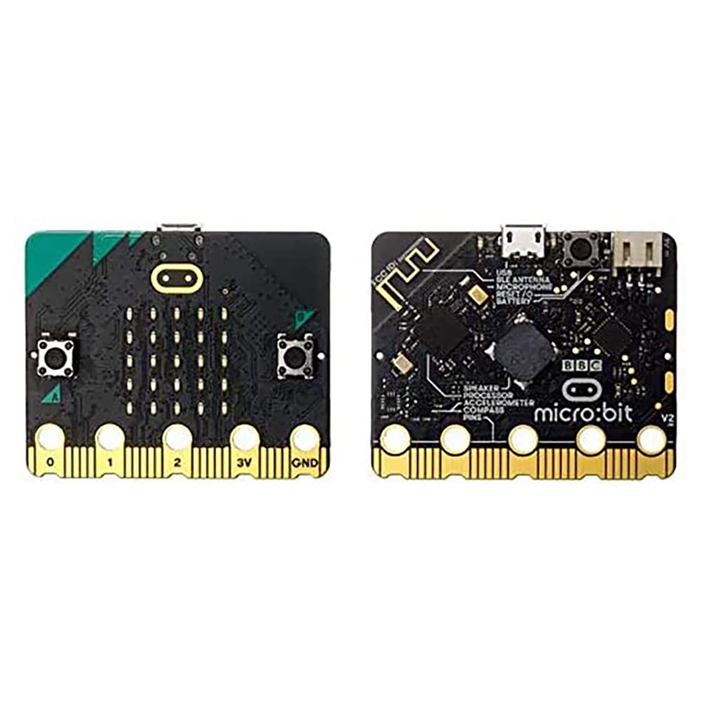 SLAVIK Microbit Single Board V2 Kit BBC Board Built-in Speaker and Microphone Support Machine Learning