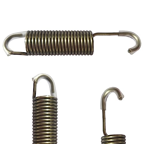 LiStarUs Long Neck Hook 3-5/8" Stainless Steel Replacement Recliner Sofa Mechanism Tension Spring(4 Pack)