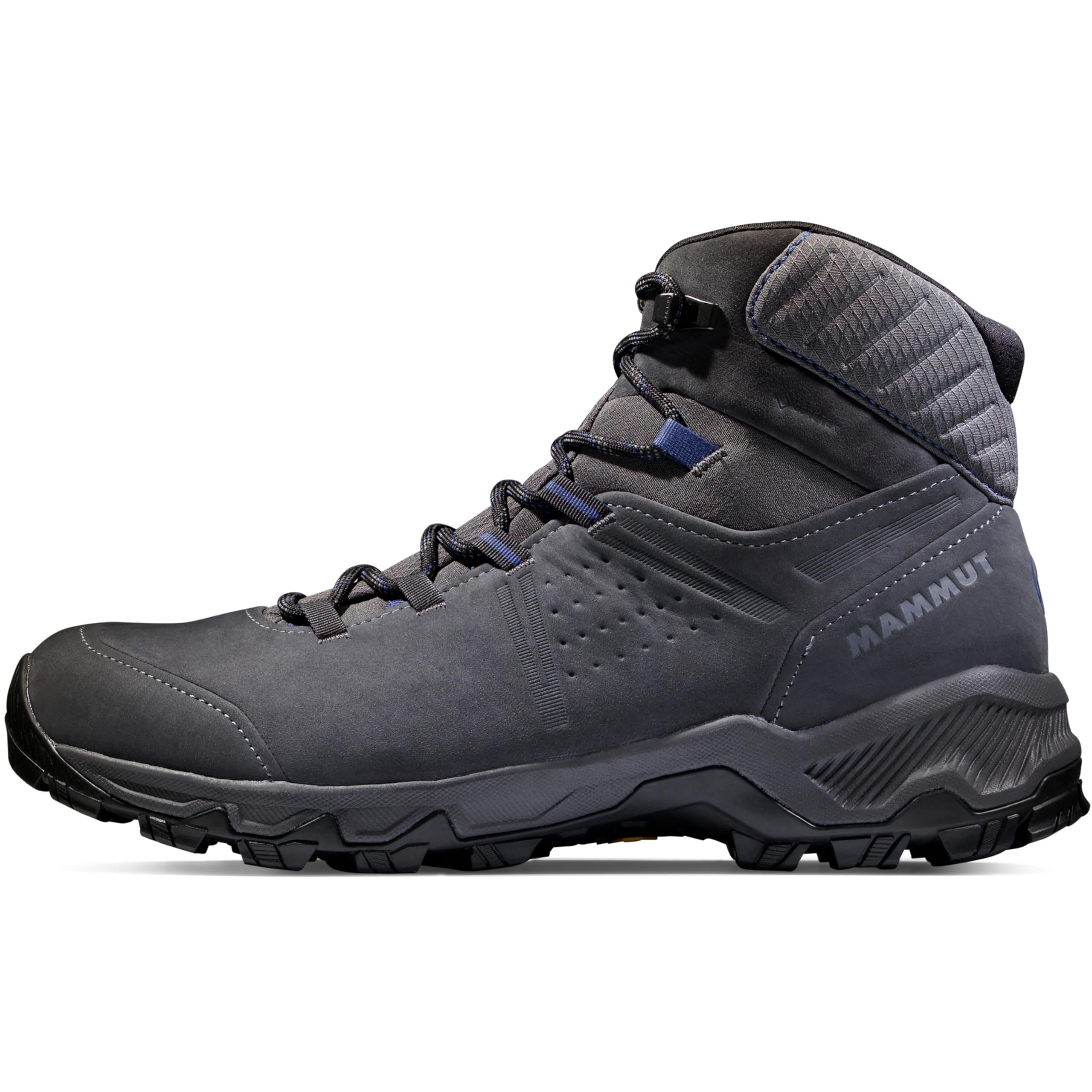 Mammut Men's Mid-Top Walking Boots, Dark Titanium Black, 9