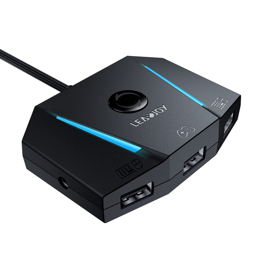 LeadJoy VX2 AimBox Controller Adapter, Wireless Console Adapter for Xbox One, Xbox Series X/S, PS5, PS4 and Nintendo Switch Controller Converter