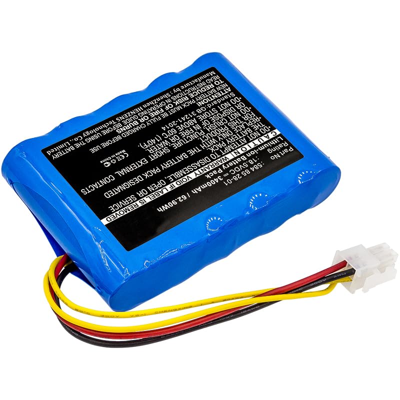 Synergy Digital Lawn Mower Battery, Compatible with Husqvarna Automower 310 Model 2017 Lawn Mower, (Li-ion, 18.5V, 3400mAh) Ultra High Capacity, Replacement for Husqvarna 584 85 28-01 Battery