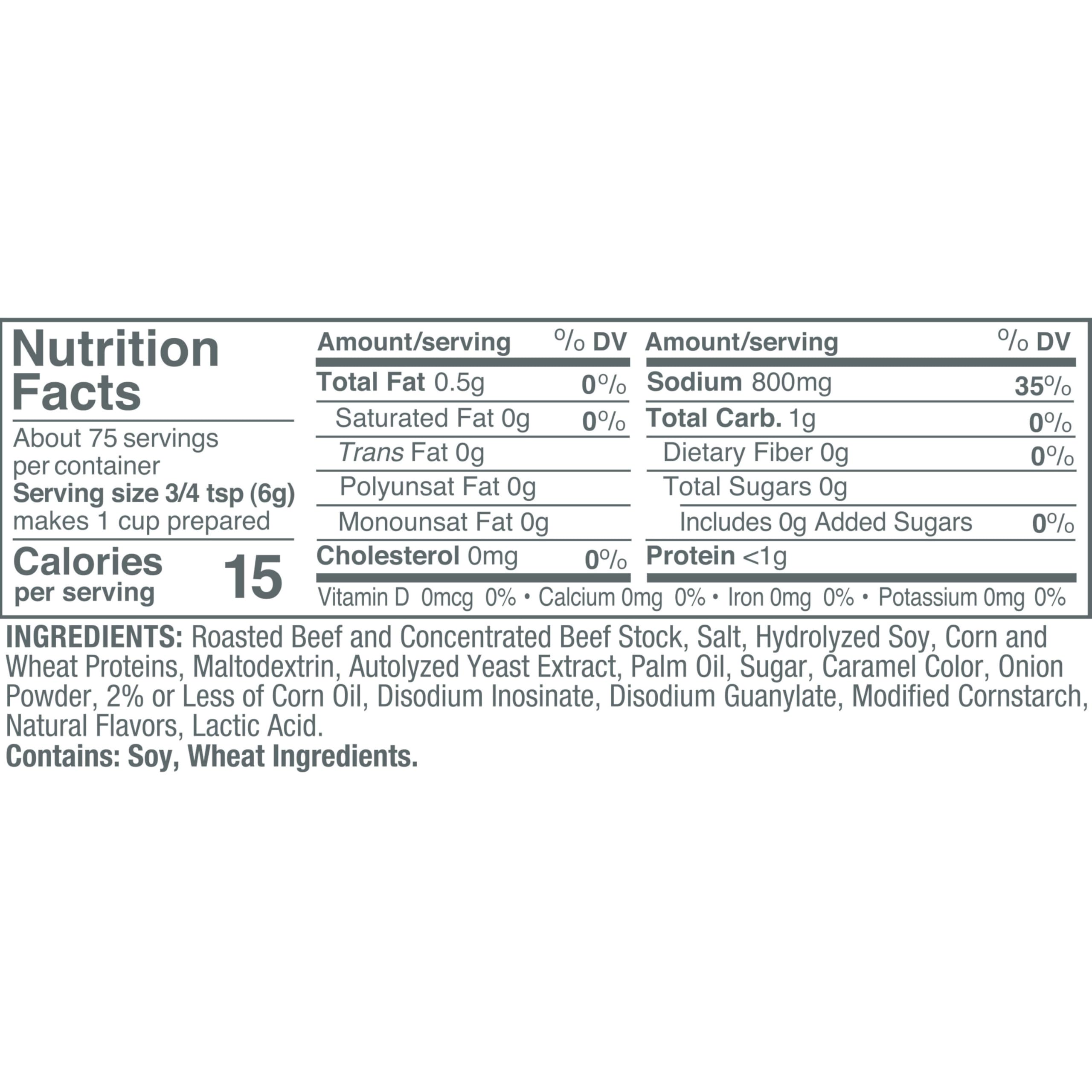 Minor's Beef Base and Stock, Great for Soups and Sauces, 0 Grams Trans Fat, No Added MSG, 16 oz