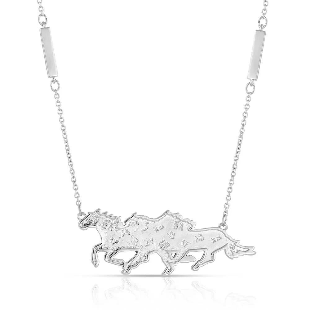 Montana Silversmiths Western Lifestyle Women's Necklace (All the Pretty Horses)