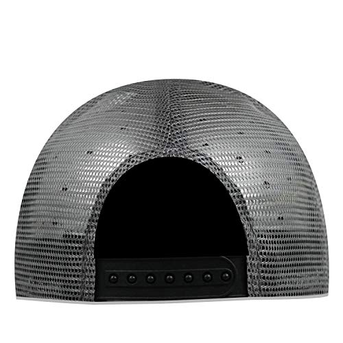 John Deere Mens Oilskin Charcoal Mesh Back Embroidered Hat