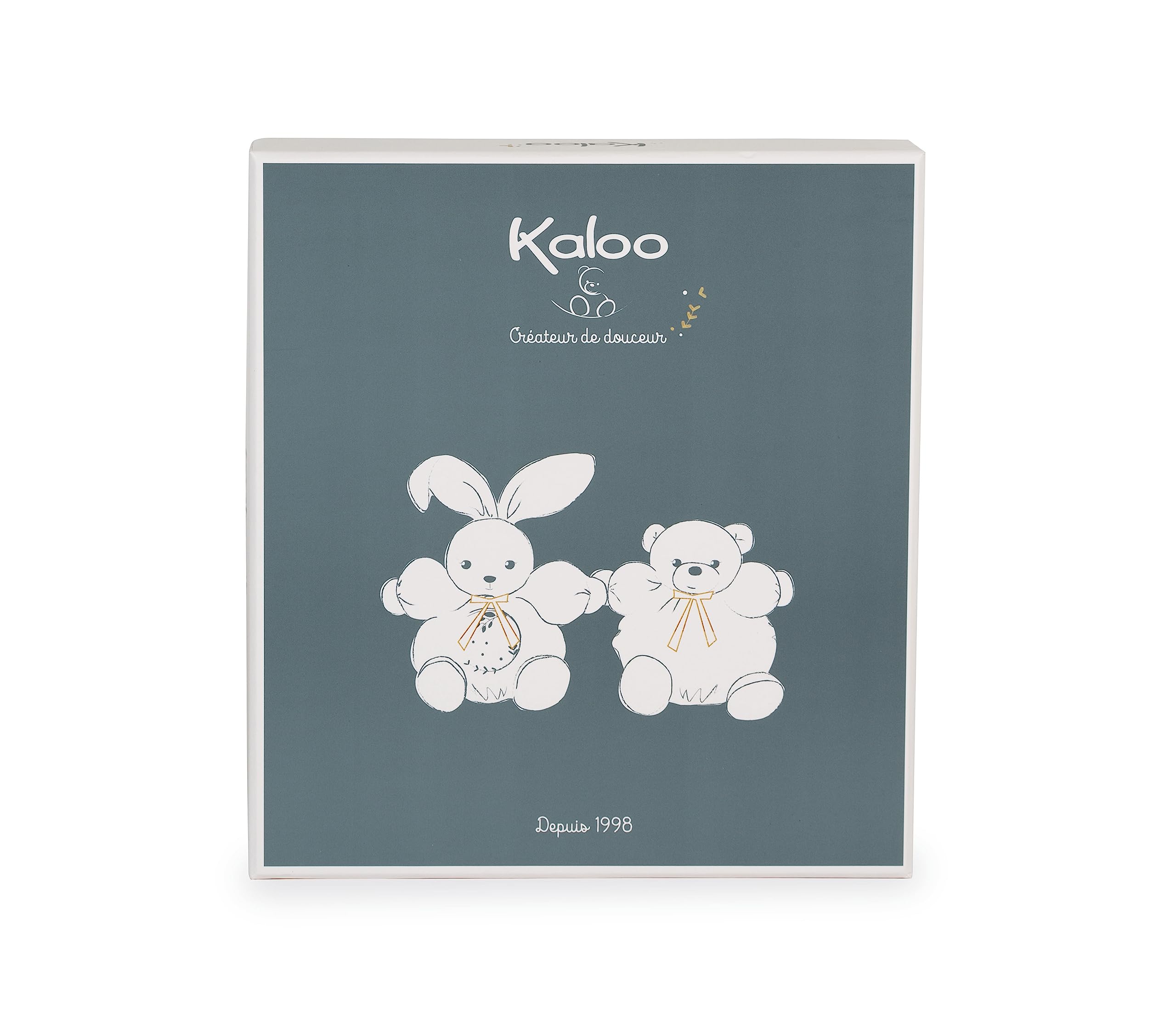 Kaloo Perle - 4 Knots Comforter Bear - Blue - 20 cm