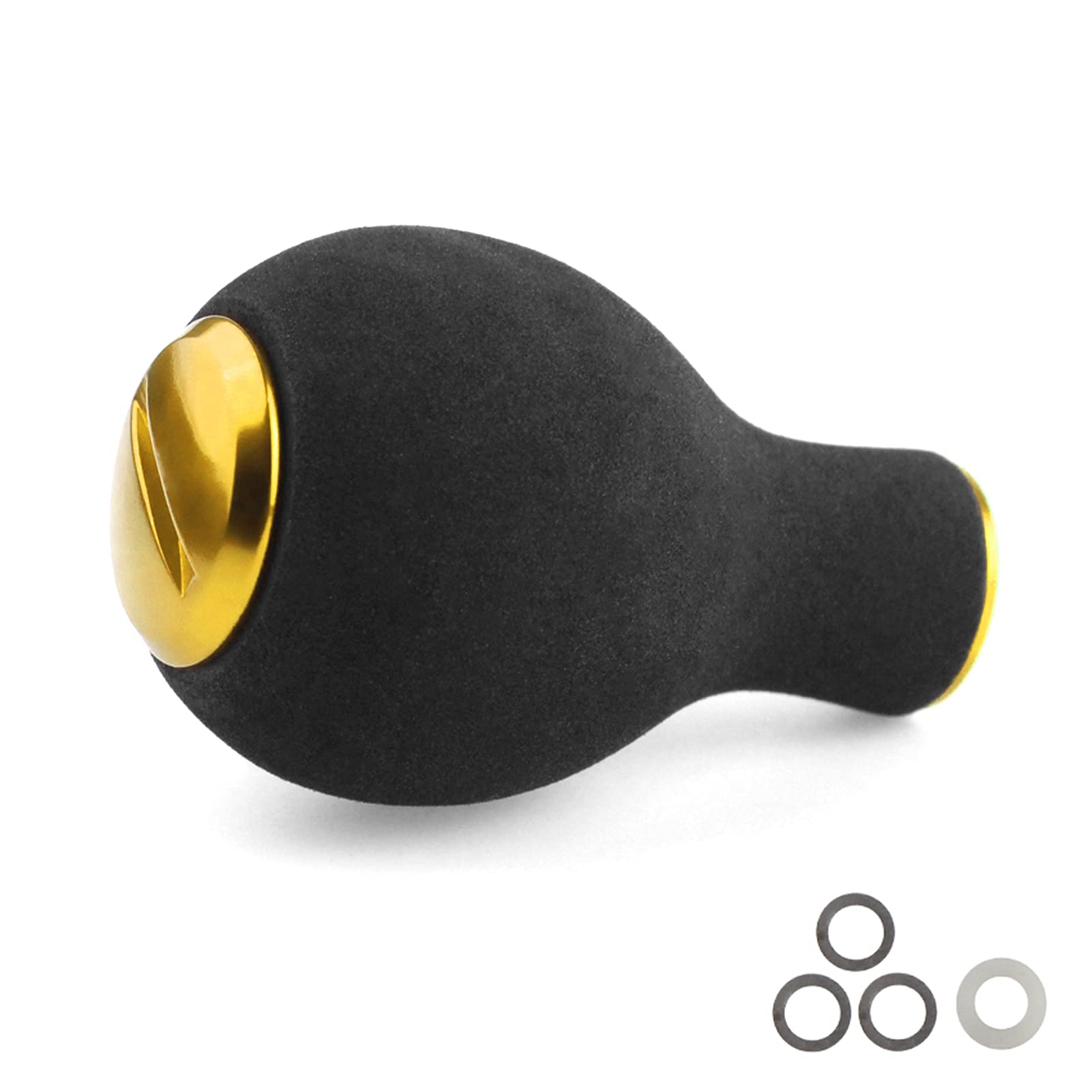 MengK Fishing Reel Handle Knob EVA Baitcasting Reel Handle Knob Trolling Reel Handle Accessory Ultralight Fishing Tackle Tools