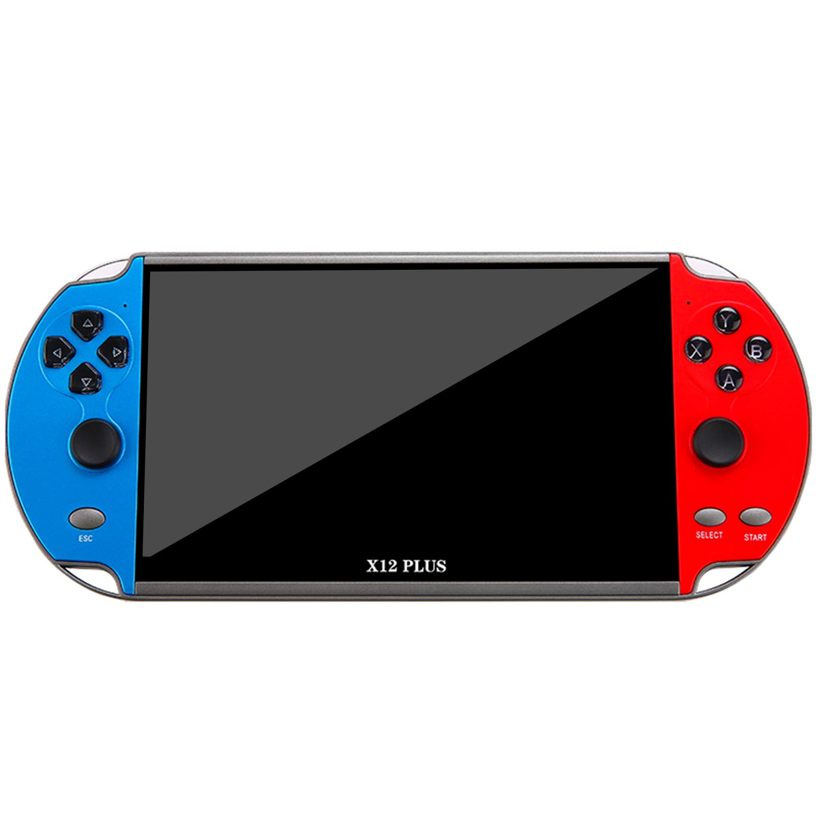 PENCHEN X12 Plus 7 inch Video Game Console Built in 1000 Games 16GB Handheld Double Joystick Game Controller Spupport AV Output TF Card Music E-Book