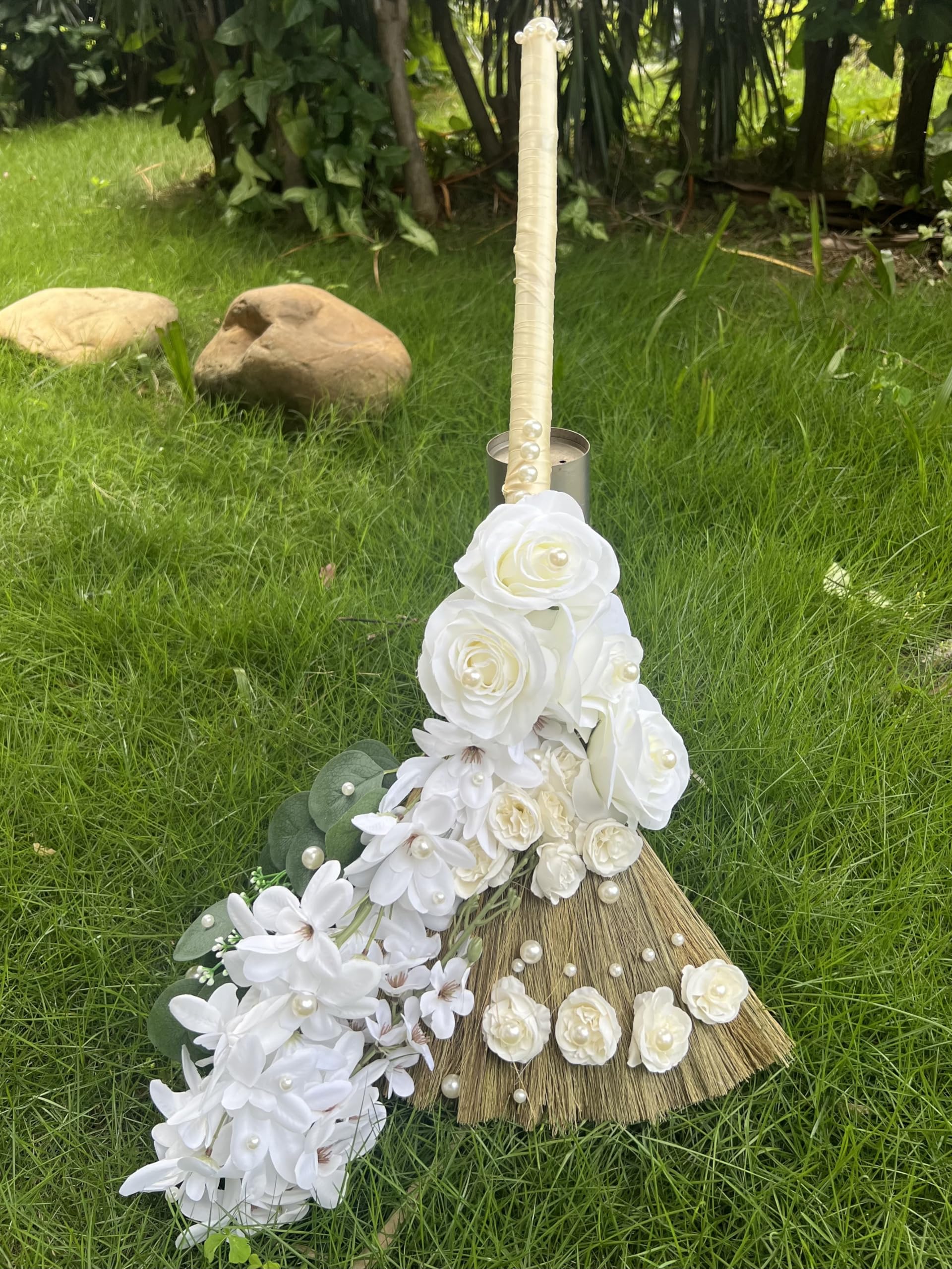 Wedding Jump Broom Wedding Brooms DIY Wedding Jumping The Jump Broom Ceremony Bridal Design Your Own Bridal Accessory (DIY Broom)