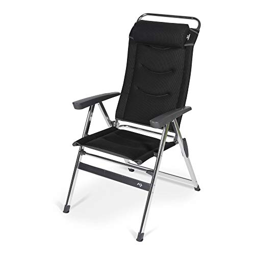 KAMPA Dometic Quattro Milano Camping Chair (Pro Black)