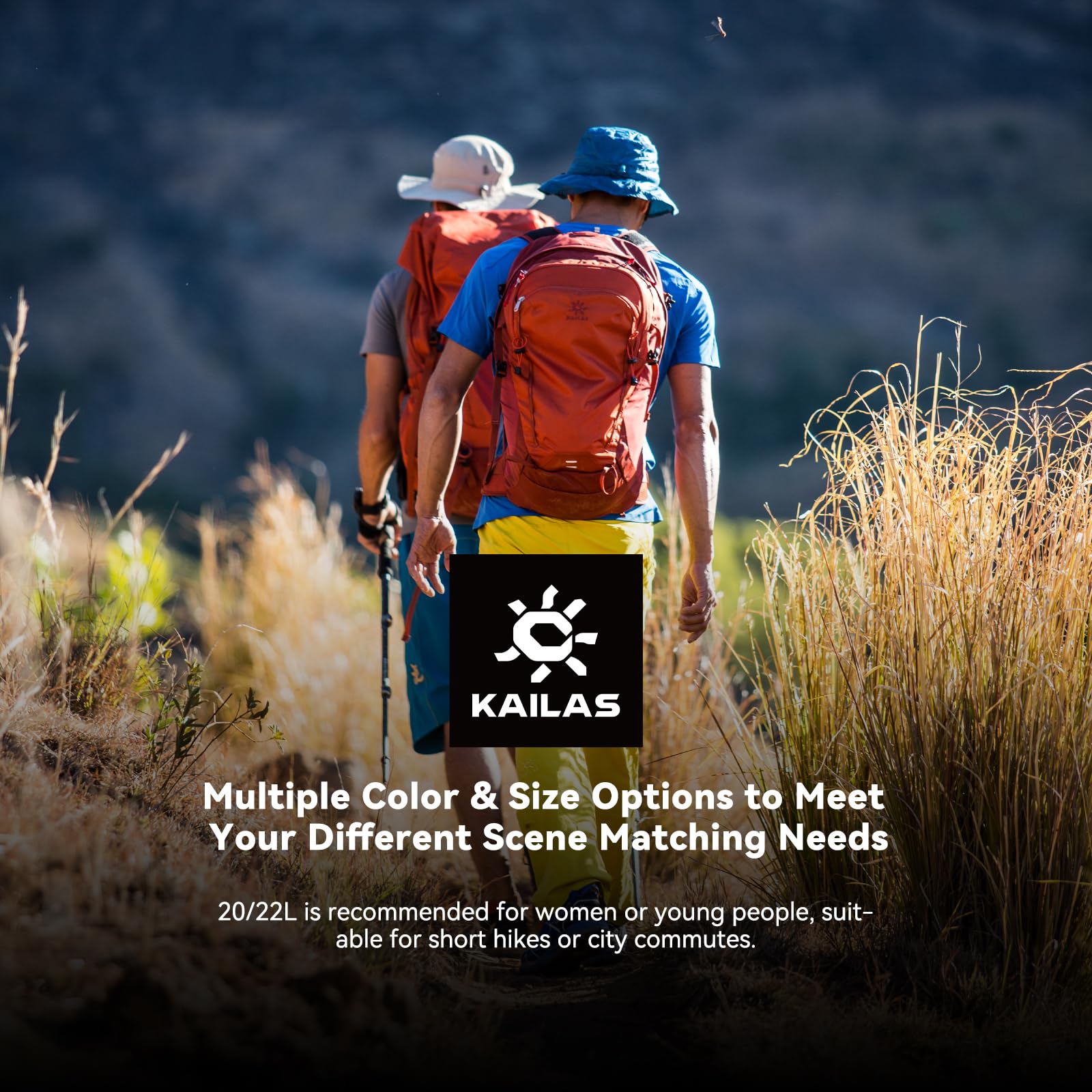 KAILAS Hurricane 20L Small Hiking Backpack Lightweight Daypack for Women Men Travelling Camping Outdoor Trekking Dark Green
