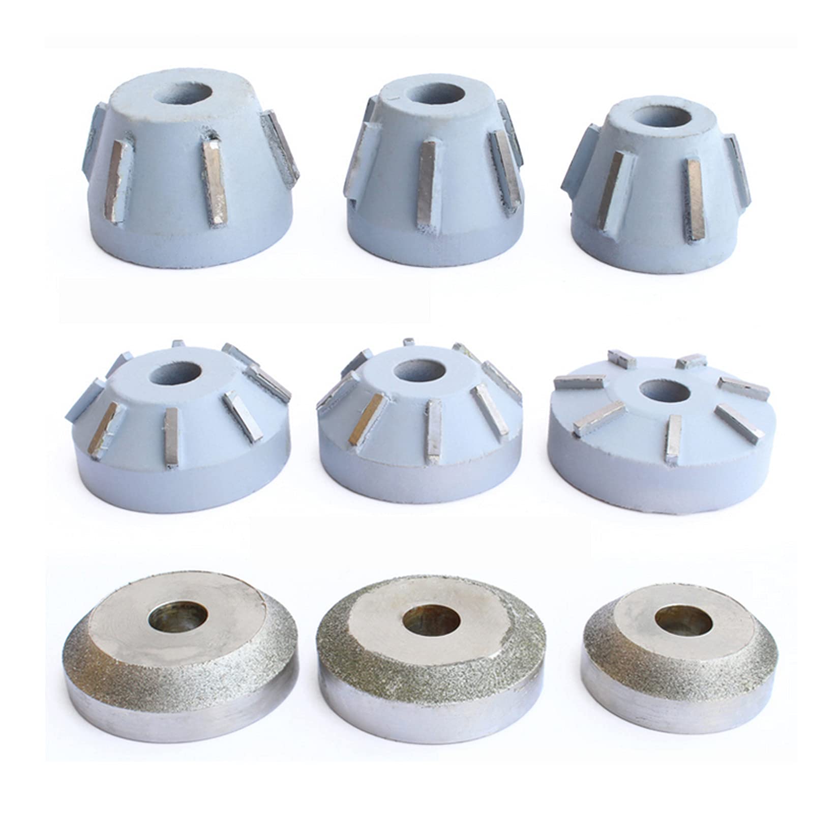 Jieotwice Q-15M Large Car Valve Seat Reamer, Valve Grinding Tool Cemented Carbide Engine Valve Seat Lapper