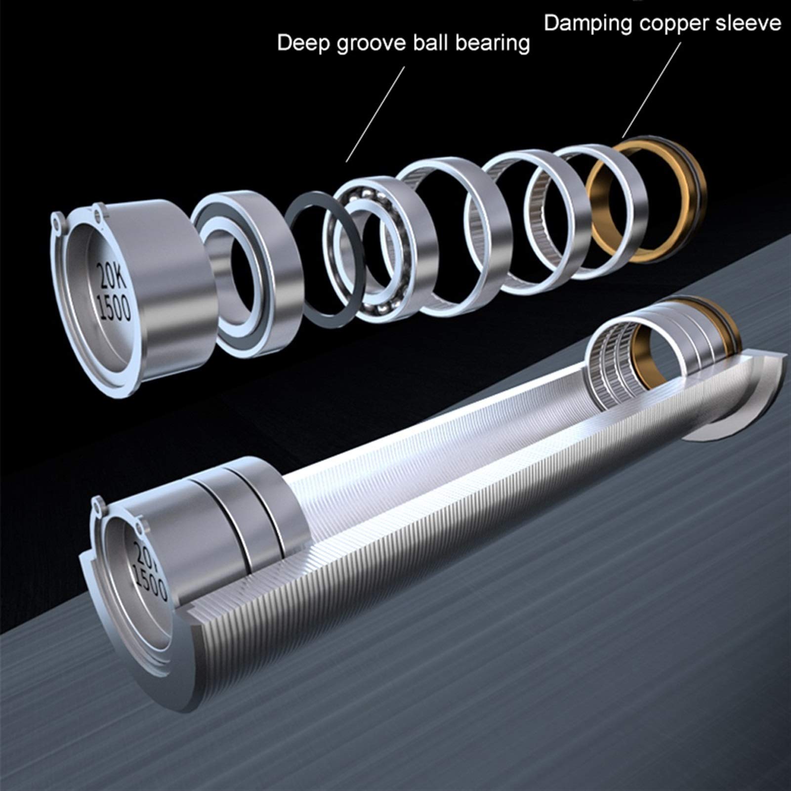 MQQ Dumbbell Handles,Pair Dumbbell Bar,Home Fitness Austrian Bar Dumbbell Bar Hard Pull Bench Press General Equipment,Non-Slip Handle Barbell Bar