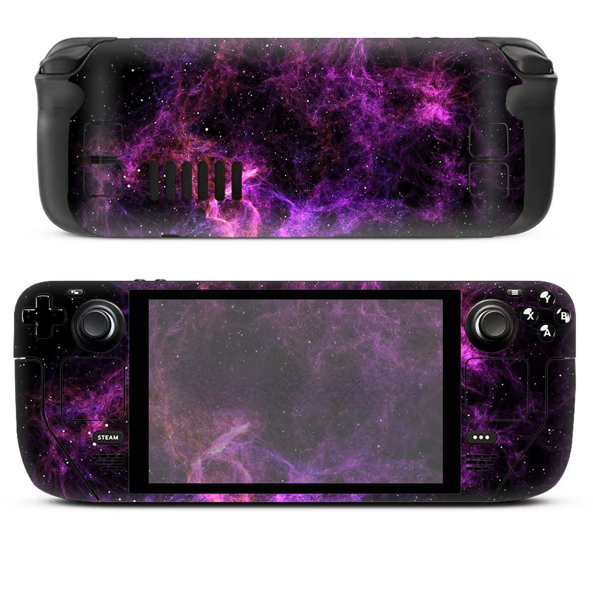 Skin Sticker Protective Vinyl Decal Anti Fingerprint Scratch Resistant for Steam Deck Gaming Console (0067)