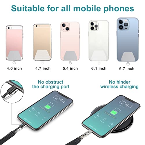 takyu Phone Lanyard, Phone Wrist Strap Phone Lanyard for Around The Neck Compatible for All Smartphones