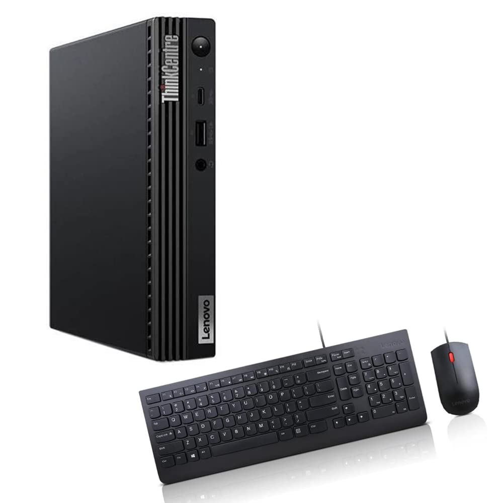 Lenovo ThinkCentre M80q-2 Business Mini Desktop (Intel i5-10500T 6-Core, 16GB RAM, 512GB PCIe SSD, Intel UHD 630, WiFi 6, BT 5.2, 5 USB 3.1 Gen2, HDMI, Win11P) w/Dockztorm Dock