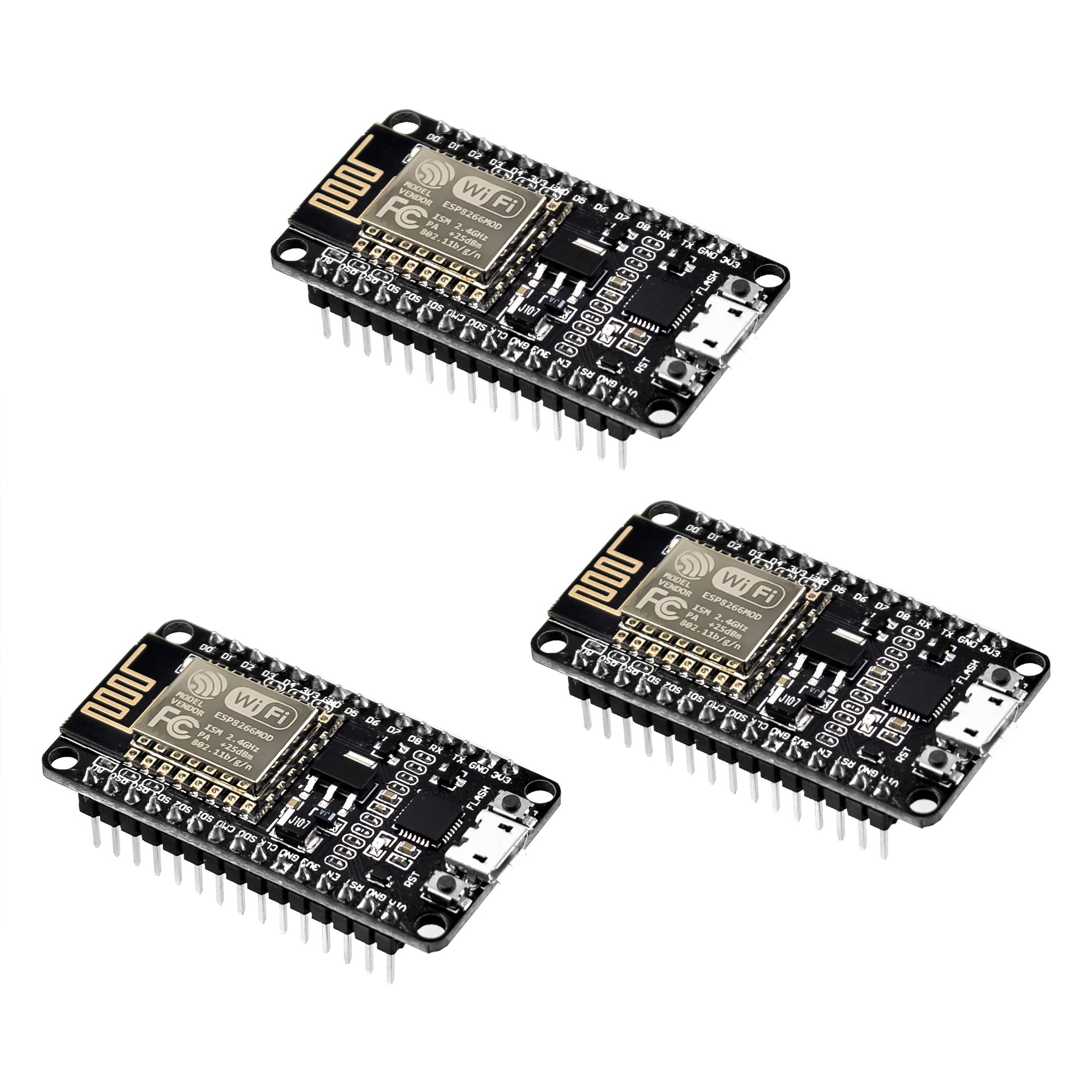 LAFVIN ESP8266 NodeMCU CP2102 ESP-12E WiFi Internet Development Board Wireless Module Compatible with Arduino IDE