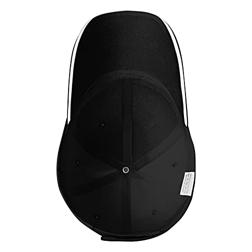 Pirate Ship Knife Hat for Men Women Casquette,Casual Sandwich Baseball Caps,Free Adjustment of Cap Size Black