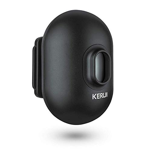KERUI Extra Add-On PIR Motion Sensor for DW9 Driveway Alarm Wireless Weatherproof IPV4 Outdoor Black (Motion Sensor-White)