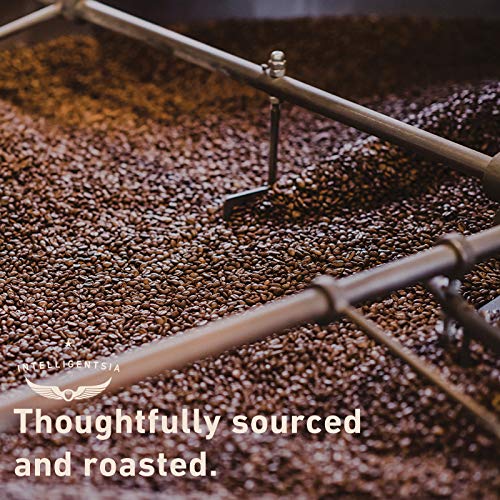 Intelligentsia Coffee, Medium Roast Whole Bean Coffee - Frequency Blend 12 Ounce Bag with Flavor Notes of Golden Raisin, Raw Sugar and Molasses