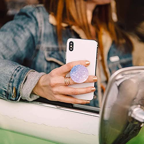 ZSDLHY Phone Stand Compatible with popsocket Phone/Tablets Grips for iPhone Android (3 Pack) - Purple Rose Black Striped Marble