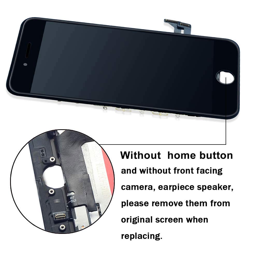 Keytas for iPhone 11 Screen Replacement Kit 5.8 Inch LCD for iPhone 11 3D Display Touch Screen Digitizer Full Assembly with Tools Kit+ Screen Tempered Protector+ Waterproof Frame Adhesive
