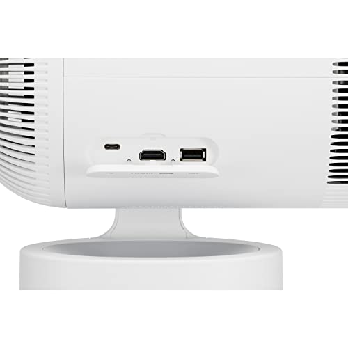 LG CineBeam Home Cinema PU700R 4K UHD Smart Projector, HDR10, 1000 Lumens, Auto Screen Adjustment with 90 Degree rotation, Airplay 2 support, Bluetooth Dual sound out, Mood lighting
