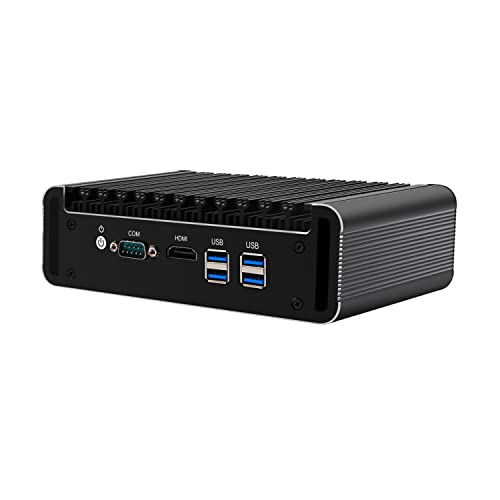 Micro Firewall Appliance, Mini PC, OPNsense, VPN, Router PC, Intel Core I7 1165G7, HUNSN RJ07, AES-NI, 6 x Intel 2.5GbE I226-V LAN, COM, HDMI, 16G RAM, 128G SSD