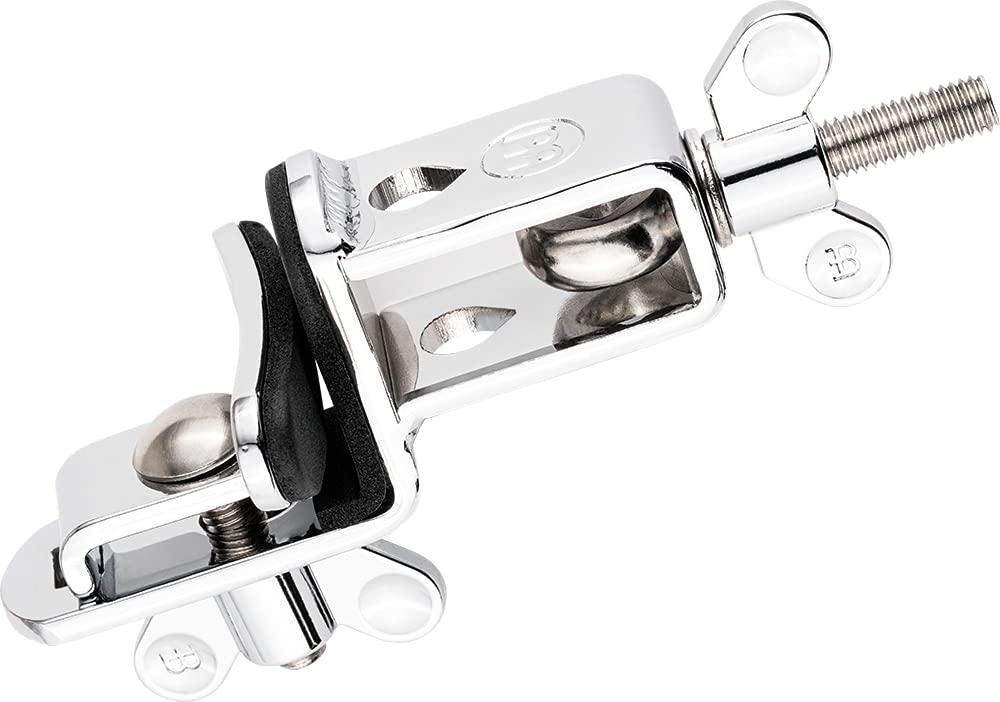 Meinl Percussion Frame Drum Holder, Standard Mount with Soft Foam Padding β NOT Made in China β Chrome Plated Steel, Also Fits Tambourines, 2-Year Warranty (MC-STFDH)