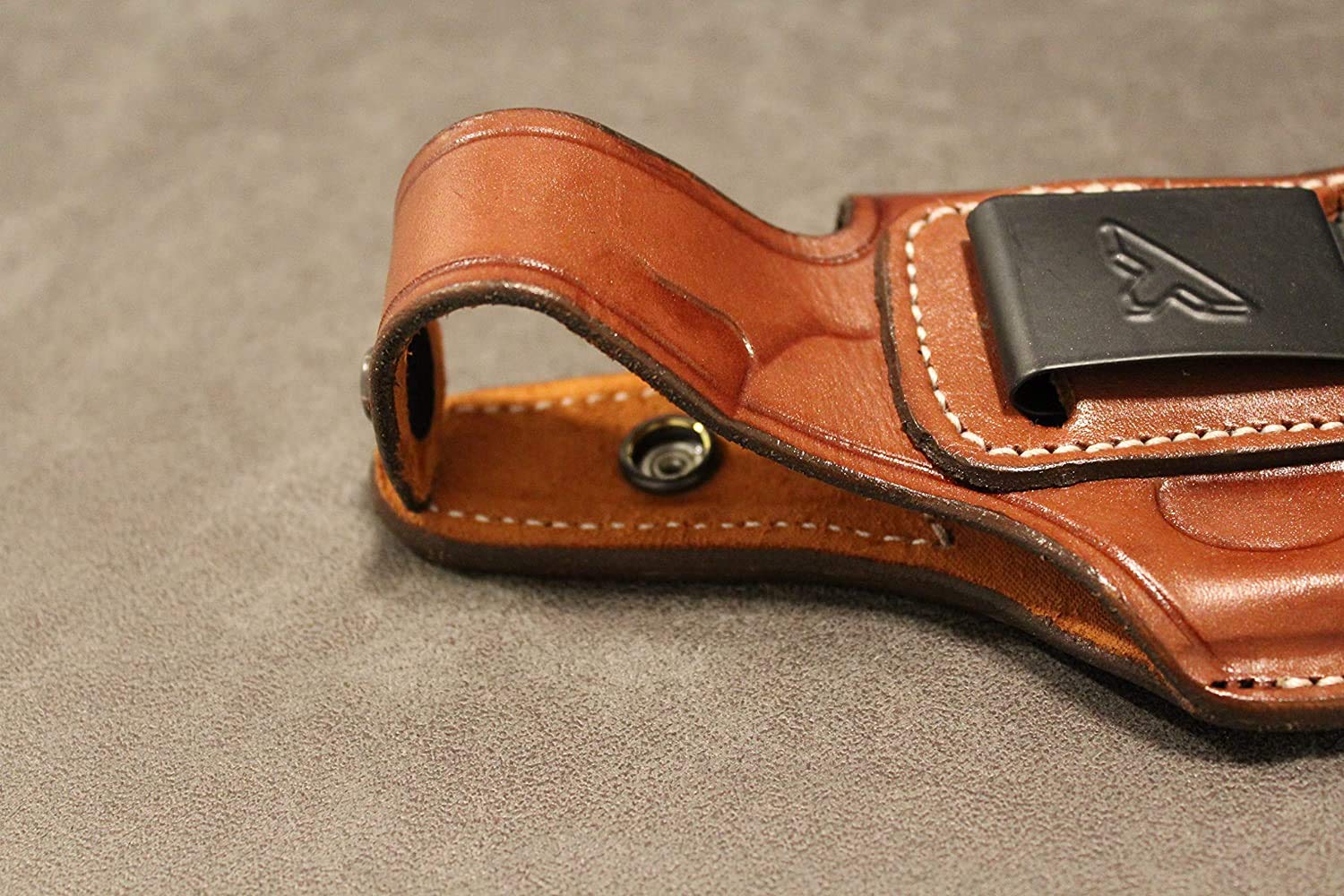 KoHolster Concealed Carry IWB Gun Holster for Walther P99|4.0 inches |Genuine Leather|Right Hand|Brown