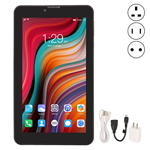 Tablet PC, 7 Inch Tablet 100240V 1960x1080 HD Black 4GB 32GB to Play 10.0 (U.S. regulations)