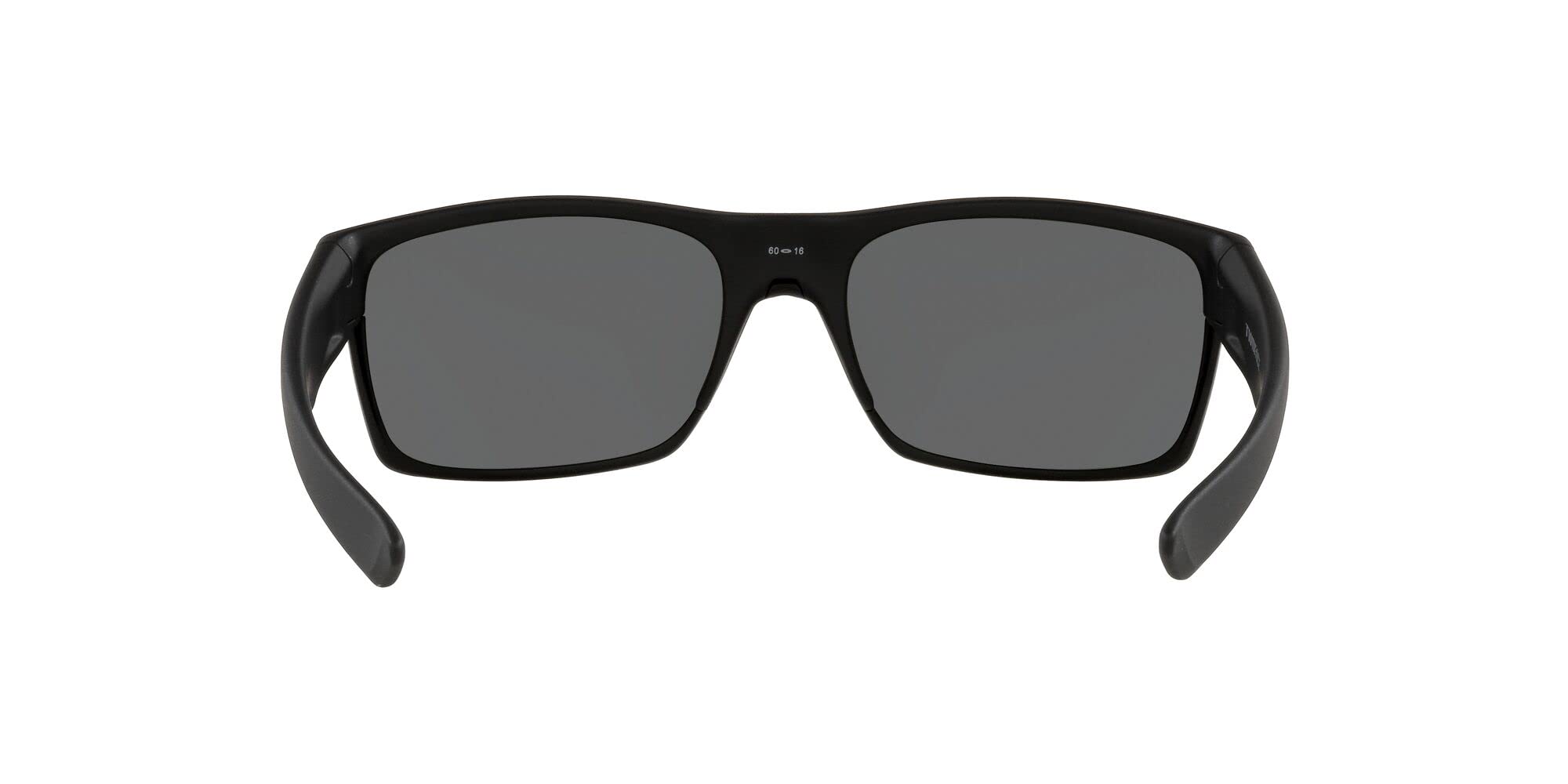 Oakley Men's OO9189 Twoface Square Sunglasses, Matte Black/Prizm Black Polarized, 60 mm