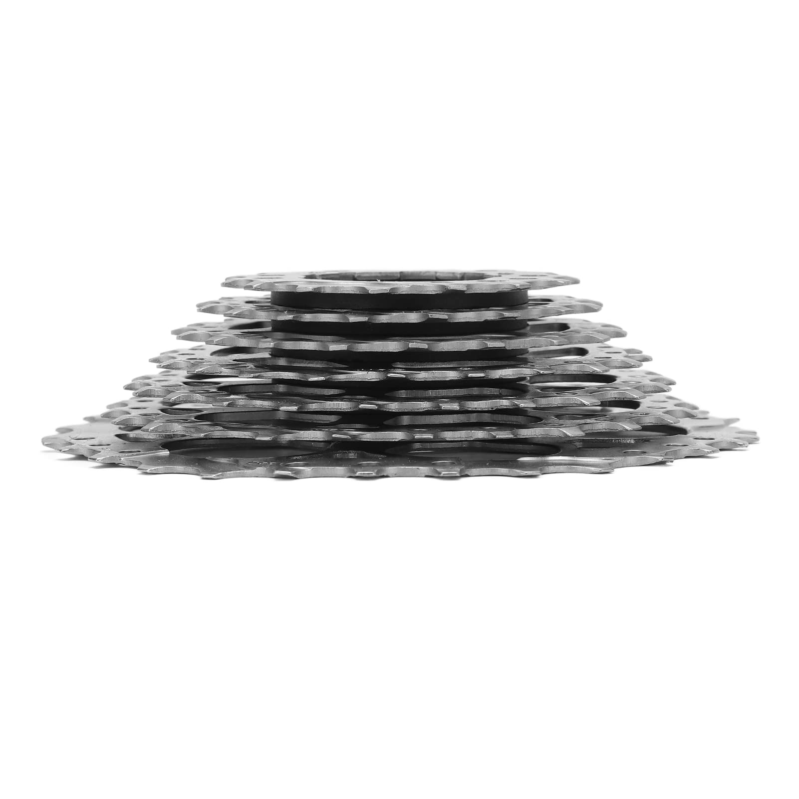 Road Bike Freewheel, Runs Smoothly Weight Reduction Anti Rust Treatment Cassette Freewheel Hollow Technology for Cycling