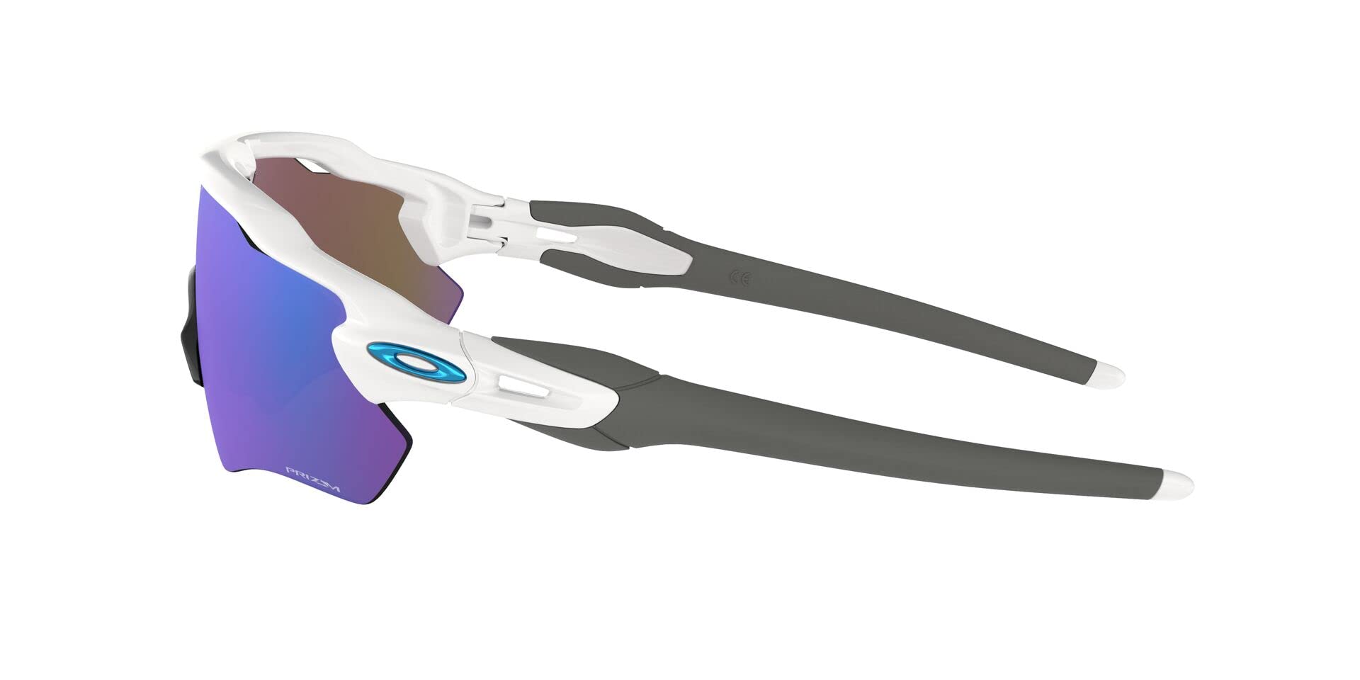 Oakley Radar EV Path OO9208 920873 Polished White/Prizm Sapphire Sunglasses For Men Bundle Leash +VISIOVA Accessories