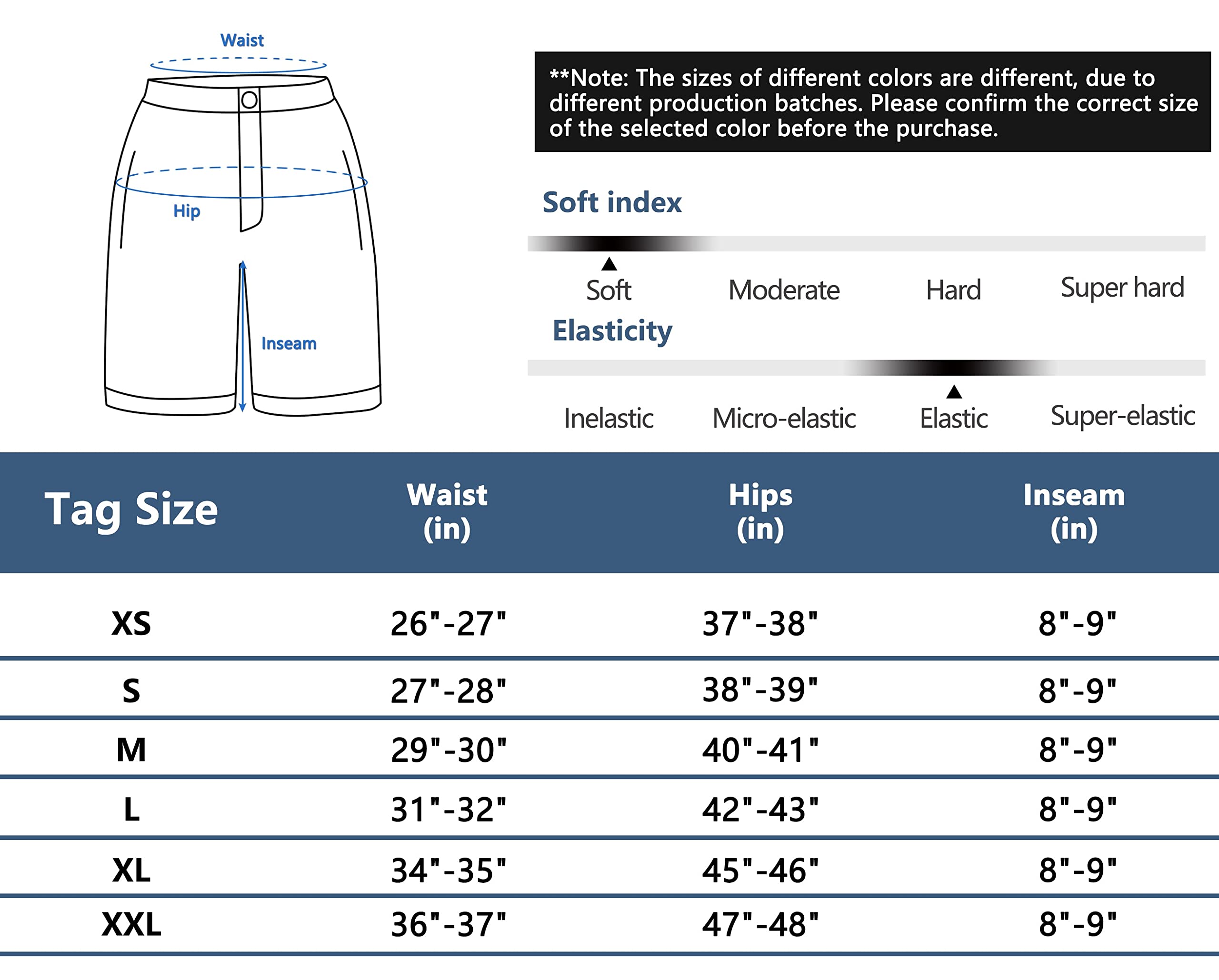 Little Donkey Andy Women's Stretch Quick Dry Cargo Shorts Hiking Camping Travel Slate Size XXL