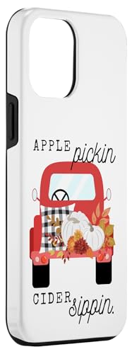 iPhone 14 Pro Max Apple pickin cider sippin fall fun autumn seasonal apparel Case